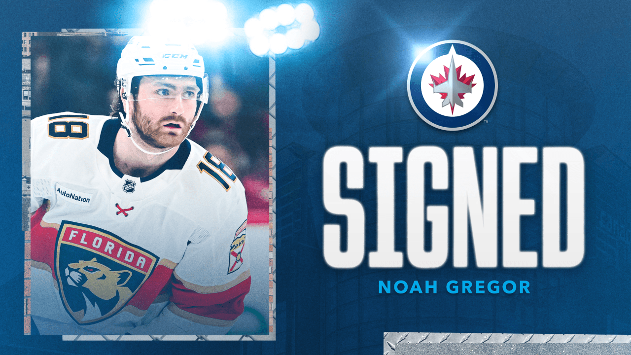 Jets sign forward Noah Gregor to a one-year contract | Winnipeg Jets