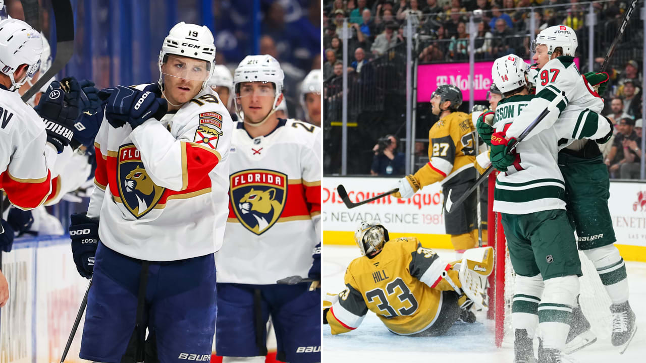 Florida y Minnesota brillaron en la carretera | NHL.com/es
