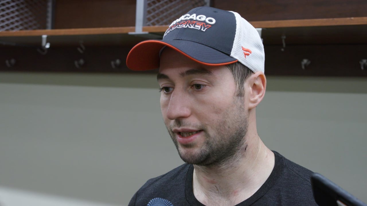 T. Johnson on Loss to Anaheim | Chicago Blackhawks