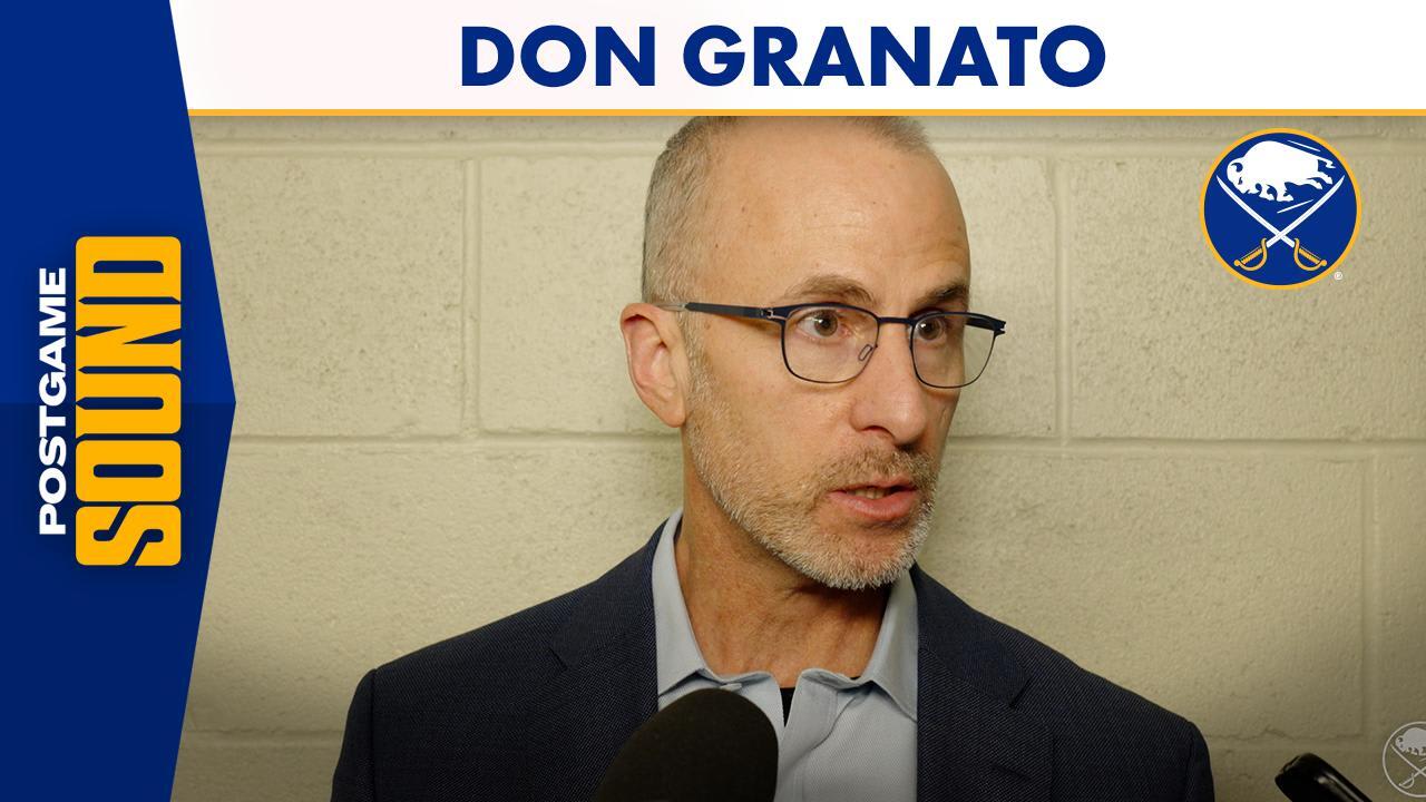 Granato Postgame at VGK | Buffalo Sabres