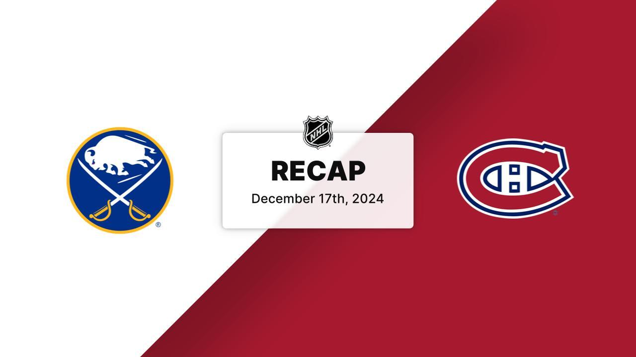 BUF at MTL | Recap | Montréal Canadiens