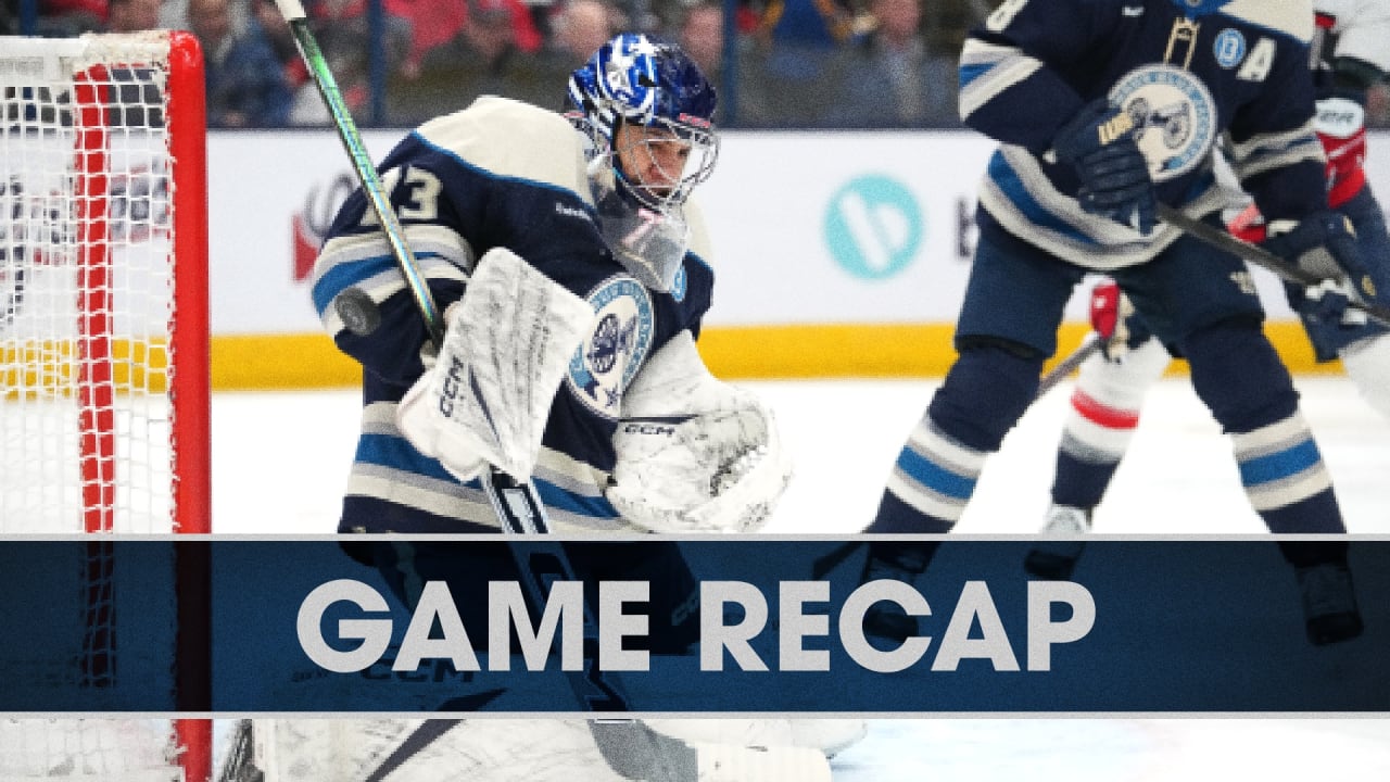 Blue Jackets battle to get a point against the Capitals | Columbus Blue ...