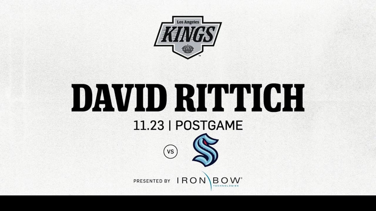 David Rittich Media Availability 11/23/24 | Los Angeles Kings