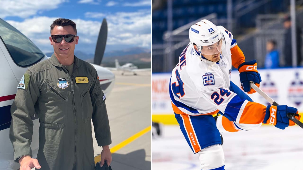 Meet Luke Rowe, Bridgeport Islanders Defenseman and Future Drone Pilot ...