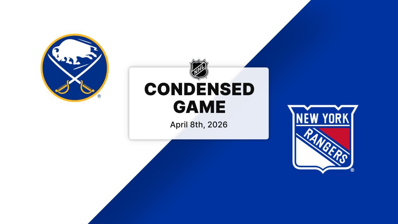 BUF at NYR | Condensed Game | NHL.com
