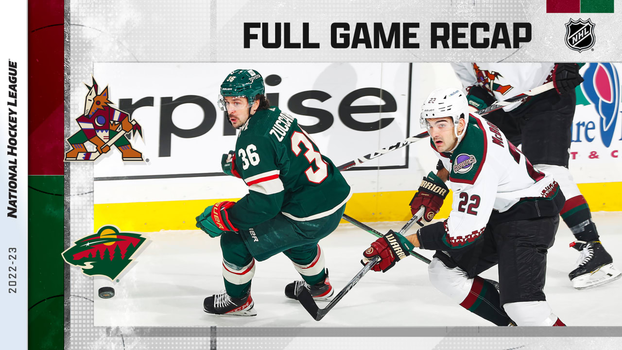 Recap: MIN 2, ARI 1 | Minnesota Wild