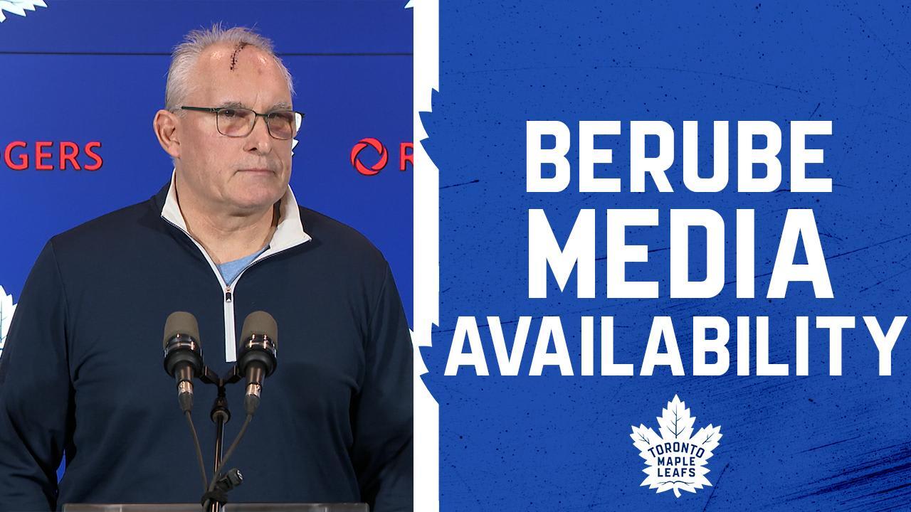 Craig Berube | Pre Game vs. Colorado Avalanche | January 25, 2026 ...