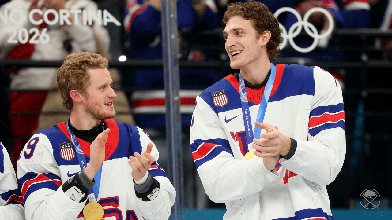 Sabres at The Winter Olympics | Thompson wins gold with Team USA ...