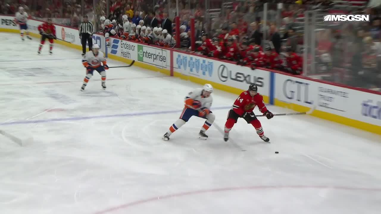 NYI@CHI: Ritchie scores goal against Spencer Knight | New York Islanders