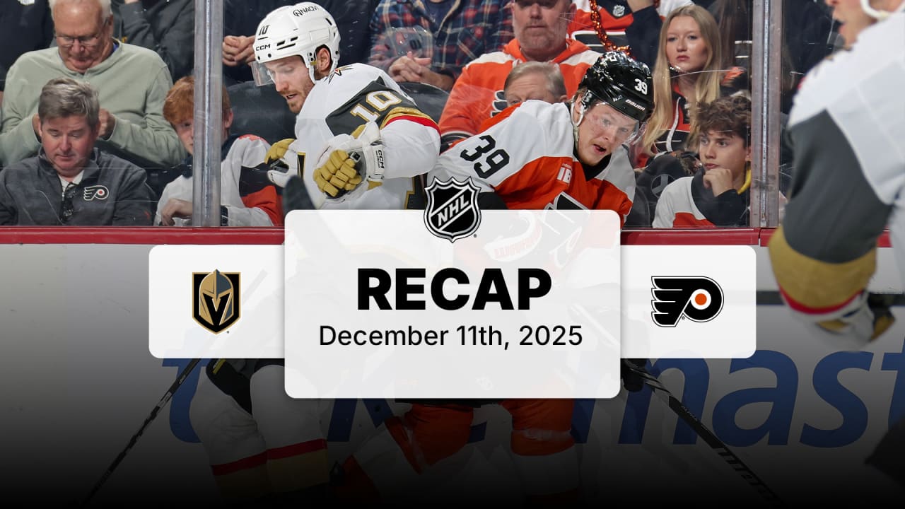 VGK at PHI | Recap | NHL.com