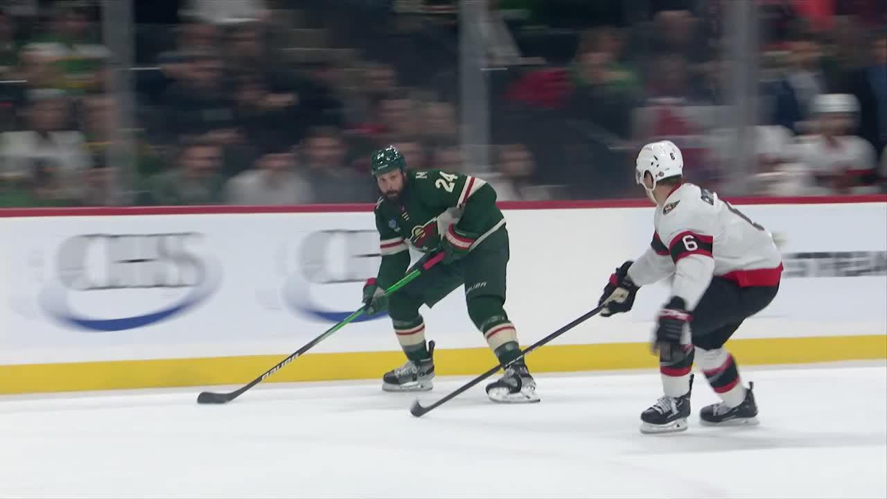 OTT@MIN: Shaw scores goal against Joonas Korpisalo | Minnesota Wild