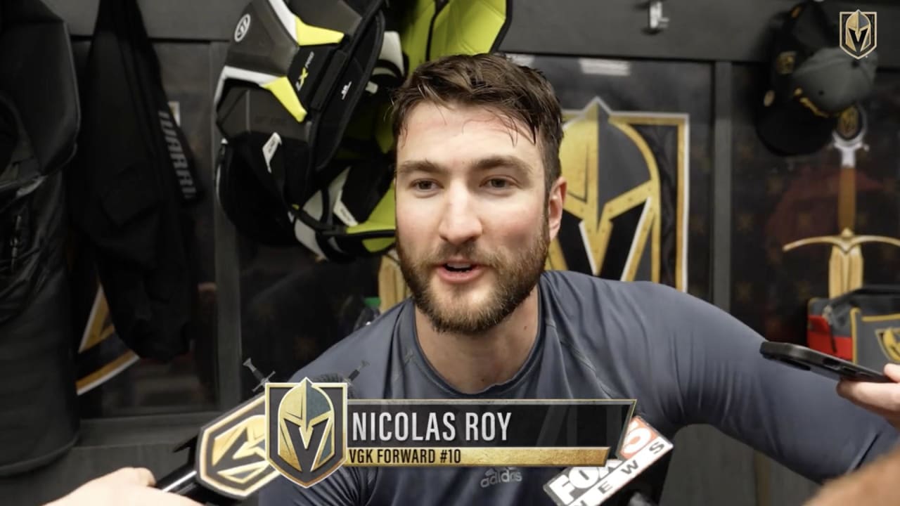 Nicolas Roy Availability 4/13 | Vegas Golden Knights