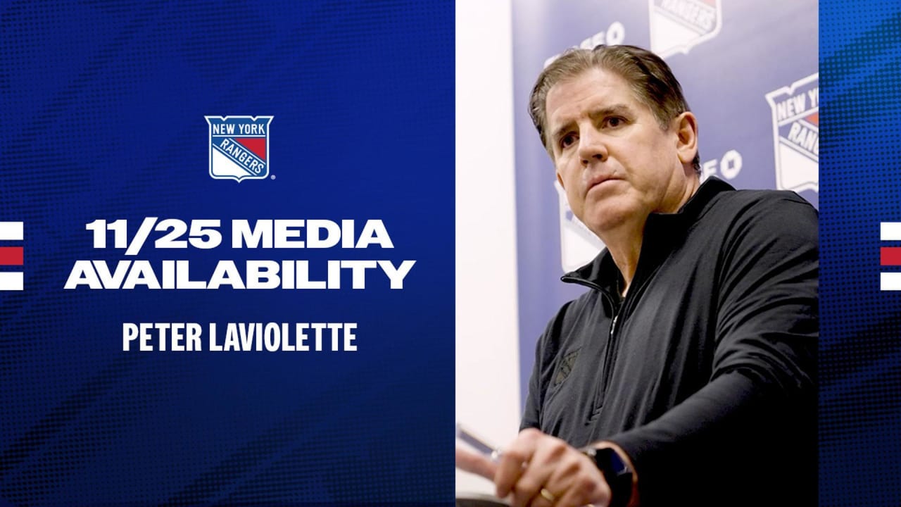 Practice: Laviolette | New York Rangers