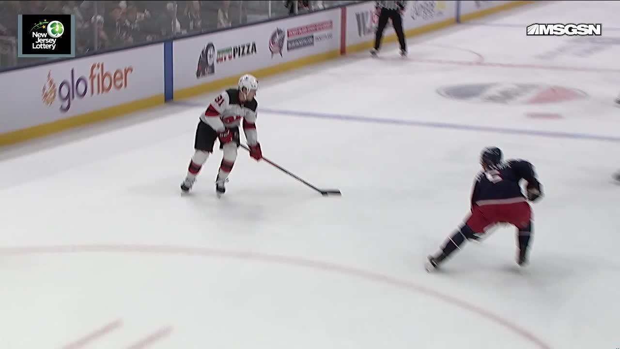 NJD@CBJ: Mercer scores PPG against Jet Greaves | New Jersey Devils