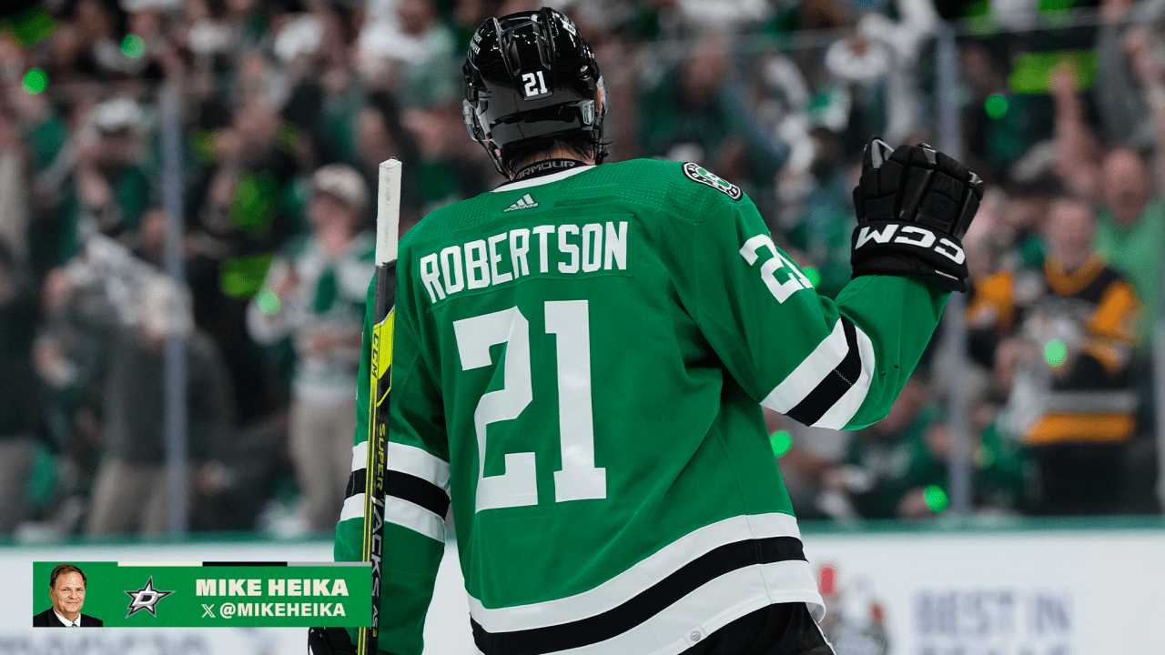 Jason Robertson returns after missing preseason | Dallas Stars
