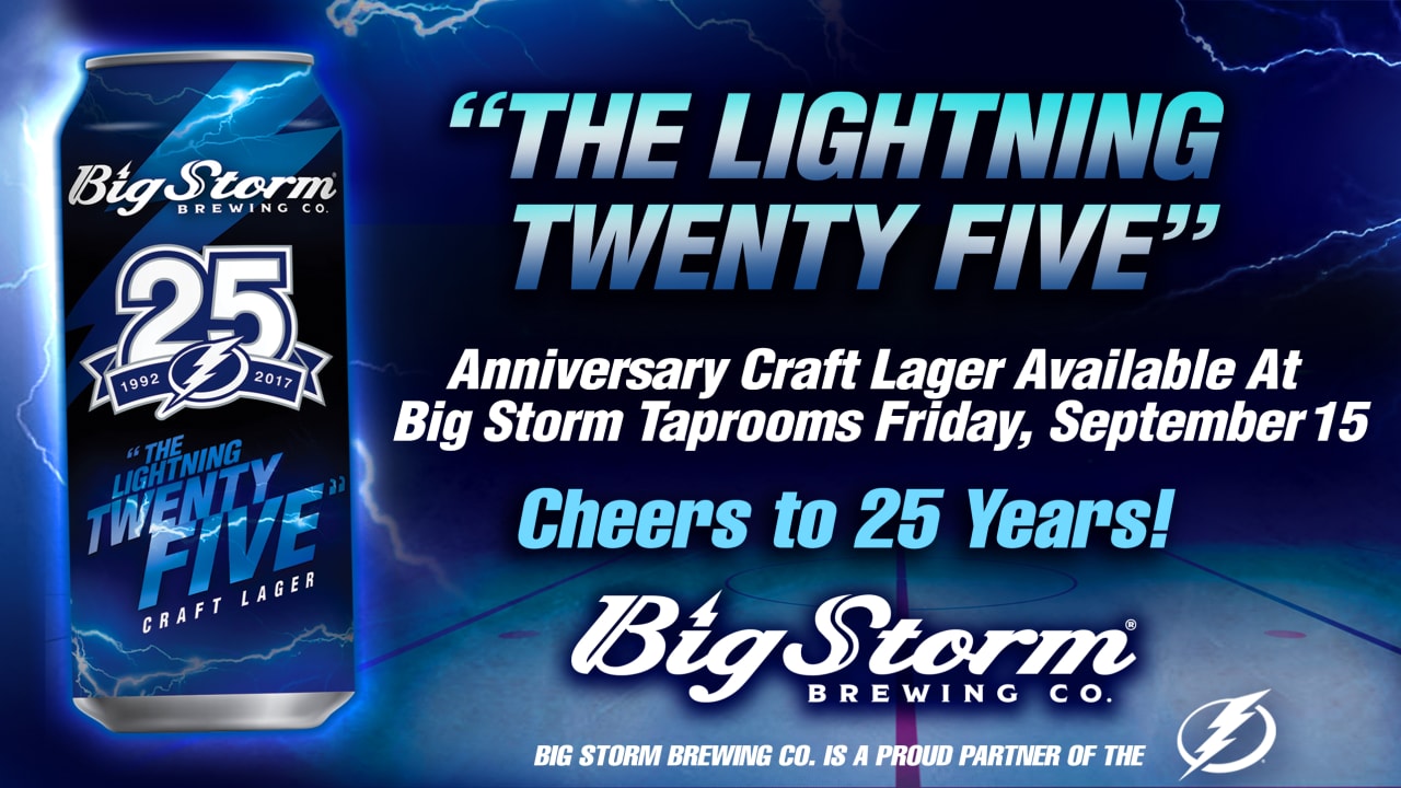 Big Storm Brewing and Lightning unveil "The Lightning Twenty Five ...