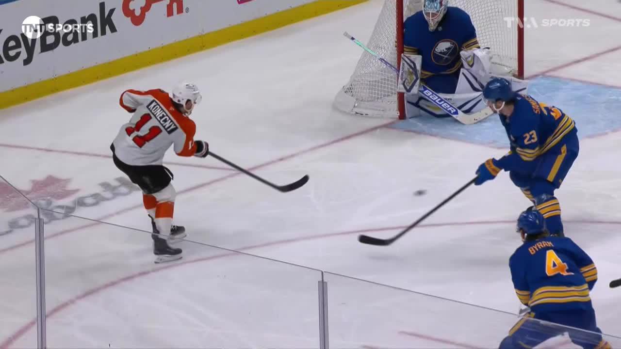 Zegras complète Konecny en A.N. | LNH.com