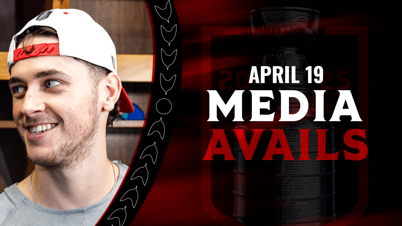 Shane Pinto Media Availability - April 19 | Ottawa Senators