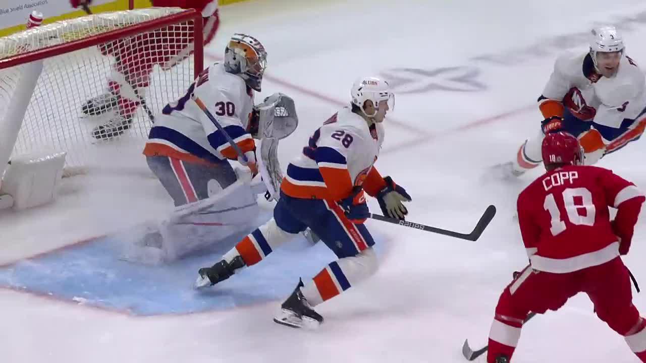 Copp sends in a loose puck | NHL.com
