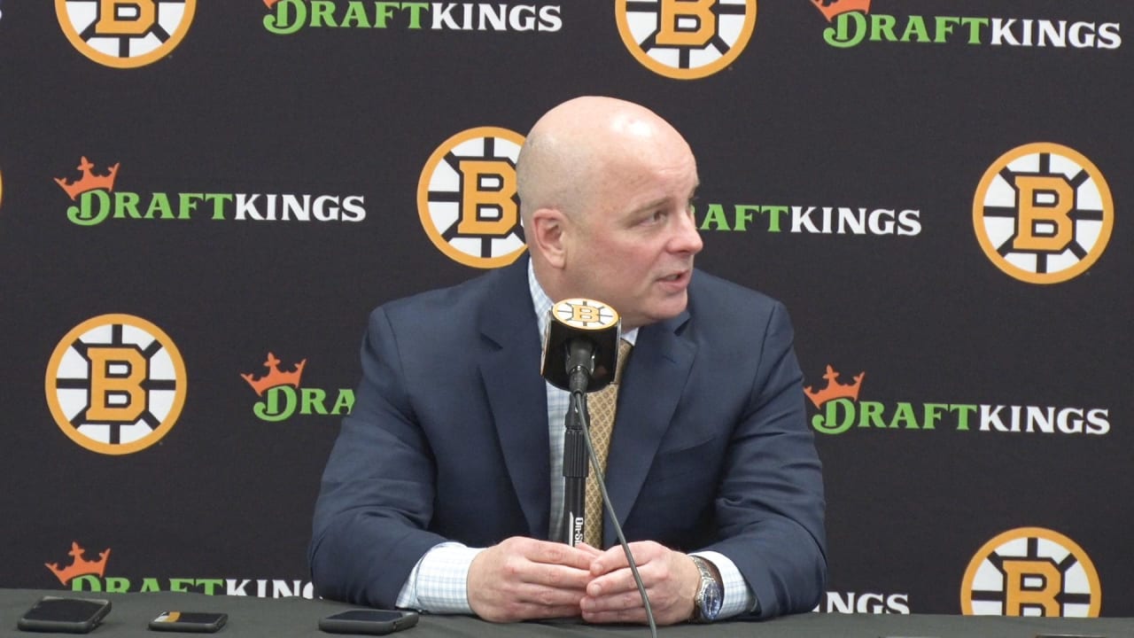 Press Room: Jim Montgomery | Boston Bruins