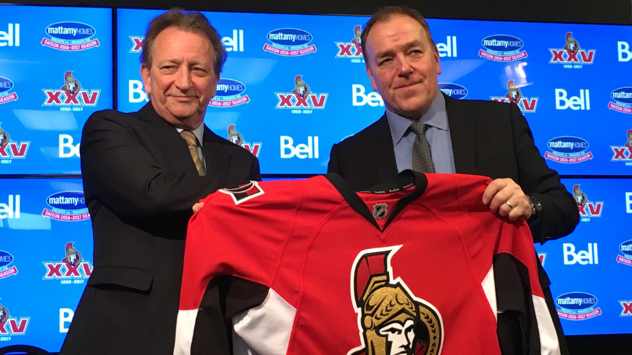 Tom Anselmi est nommé président des Sénateurs | LNH.com