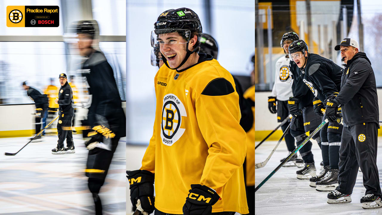 Practice Report: Bruins Gearing Up for Rematch with Toronto | Boston Bruins