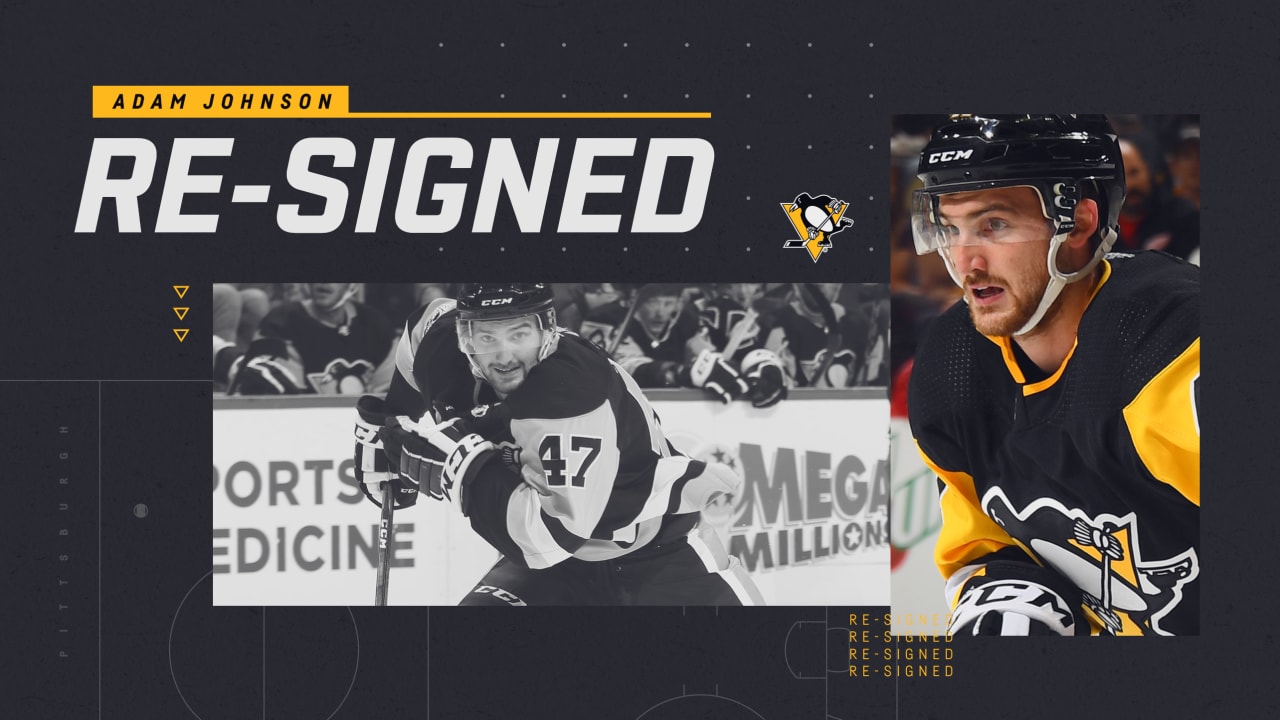 Penguins Re-Sign Forward Adam Johnson to a One-Year Contract ...