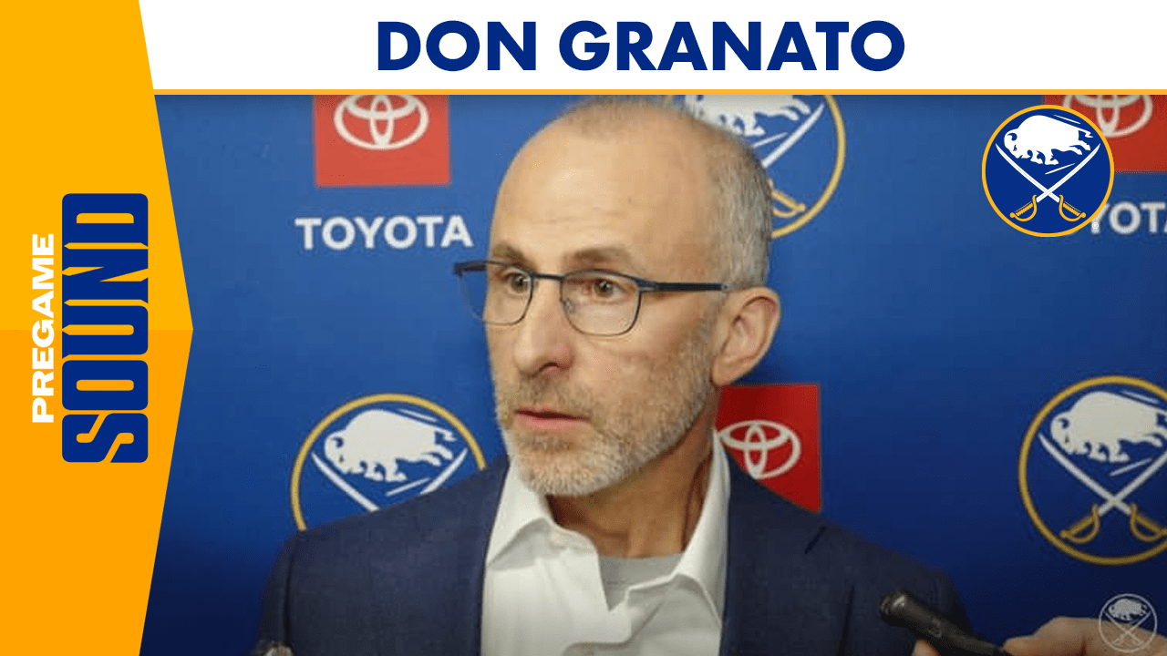 Granato Pregame vs. CHI | Buffalo Sabres