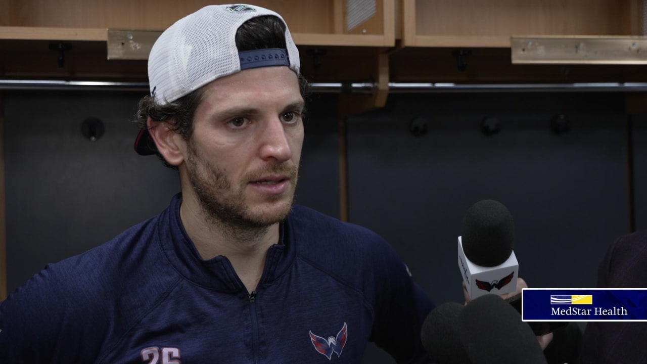 Nic Dowd | Postgame | Washington Capitals