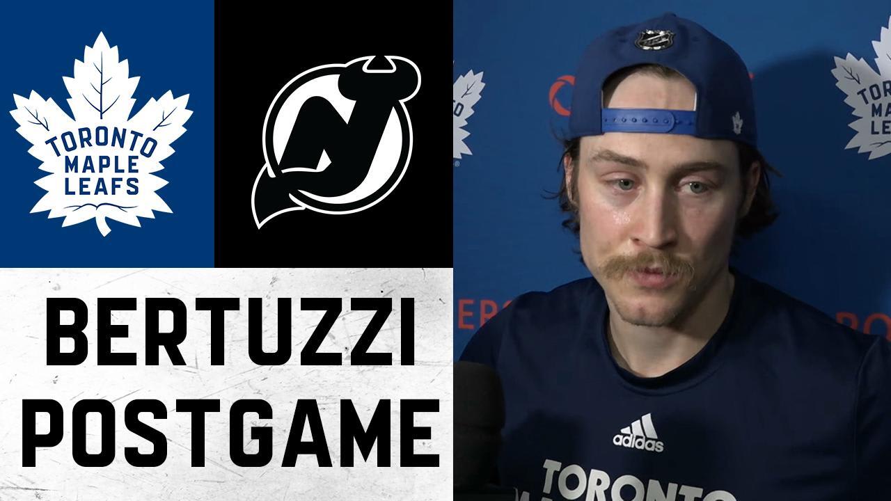 Tyler Bertuzzi | Post Game | Toronto Maple Leafs