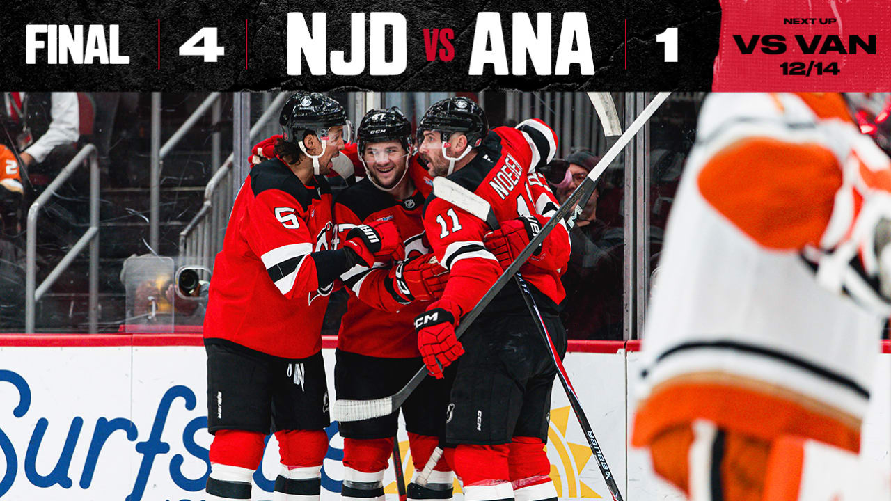Devils' Duck Hunt Ends Home Slump | GAME STORY | New Jersey Devils