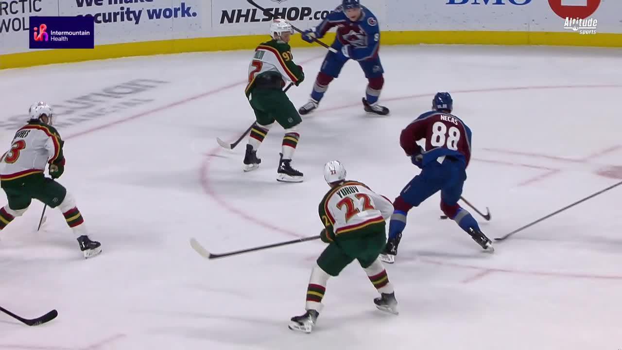 Necas strikes first | NHL.com