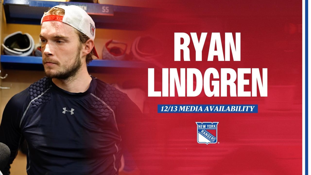 Practice: Lindgren | New York Rangers