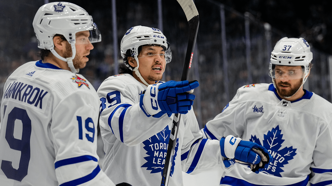 Robertson one-times a goal | NHL.com