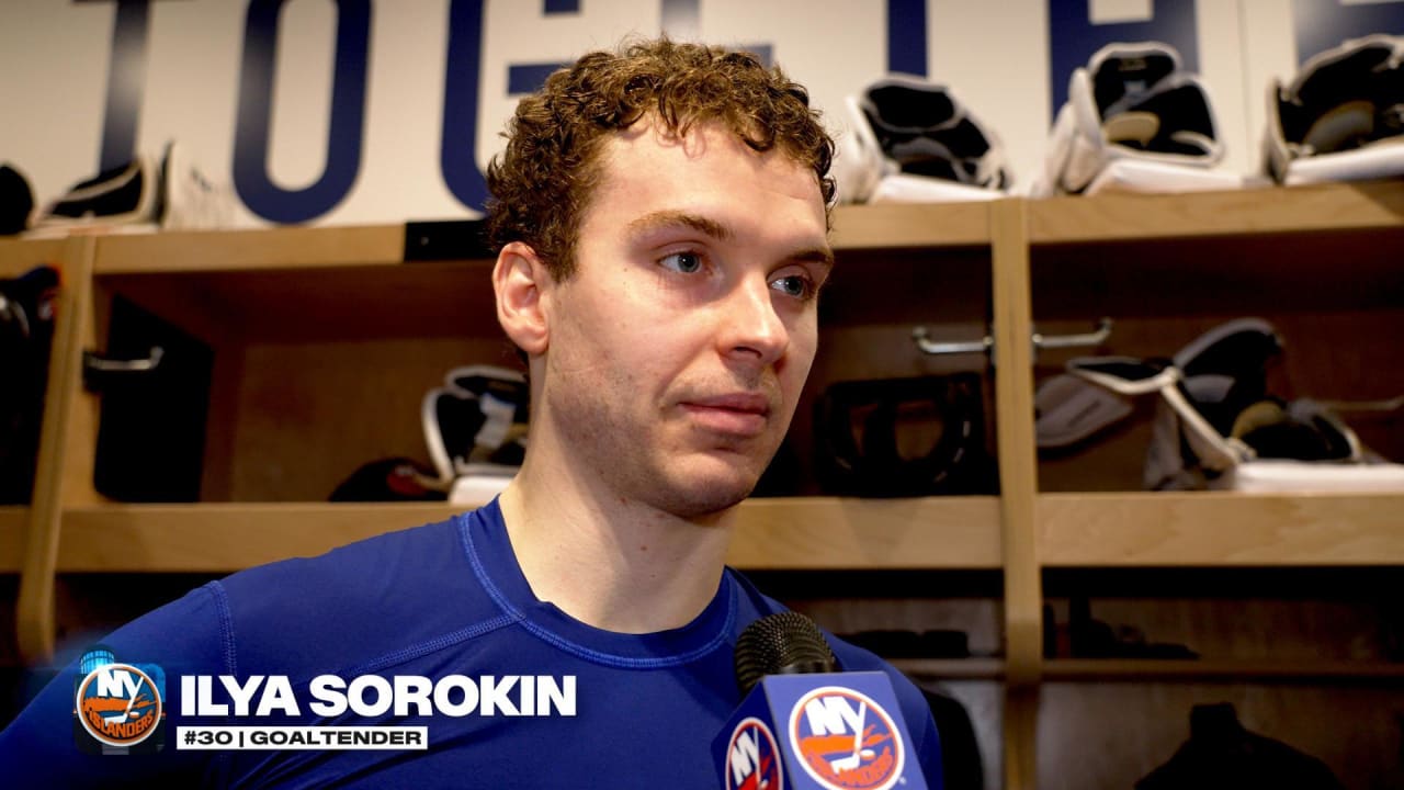Practice 2/14: Ilya Sorokin | New York Islanders
