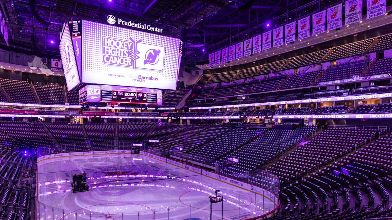 Devils vs. Flyers - Hockey Fights Cancer Night | New Jersey Devils