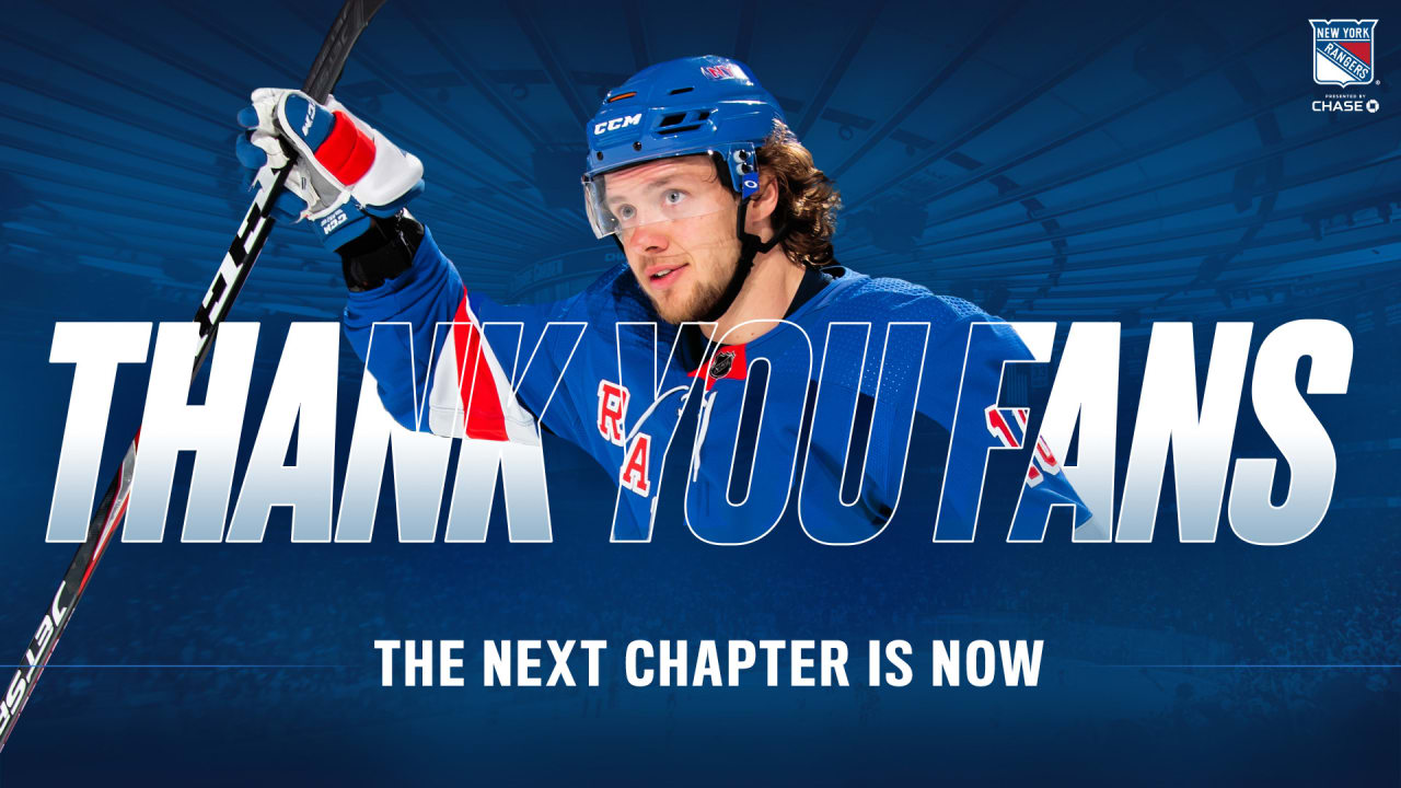 Thank You Fans | New York Rangers