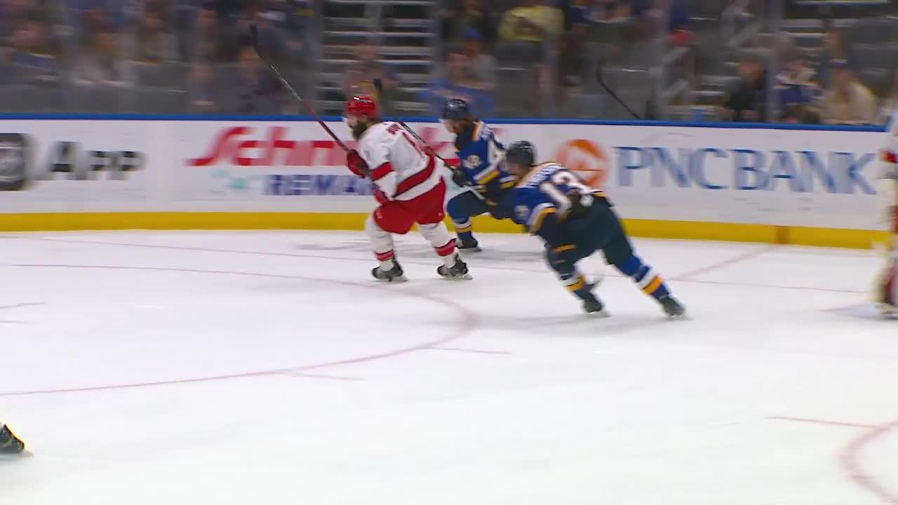 CAR@STL: Martinook scores goal against Jordan Binnington | NHL.com