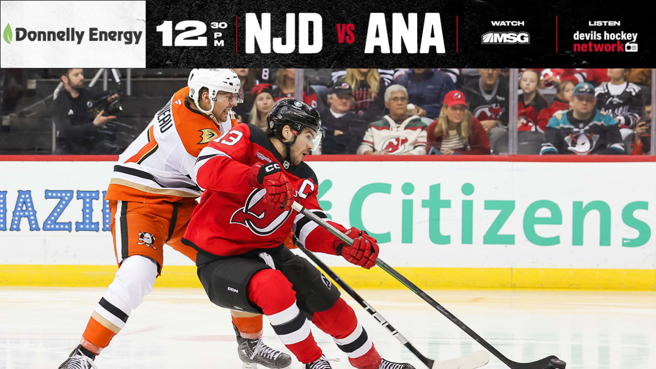 Nemec Out, As Wounded Devils Host Ducks | PREVIEW | New Jersey Devils