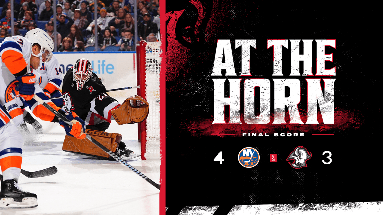 At the Horn | Islanders 4 - Sabres 3 | Buffalo Sabres