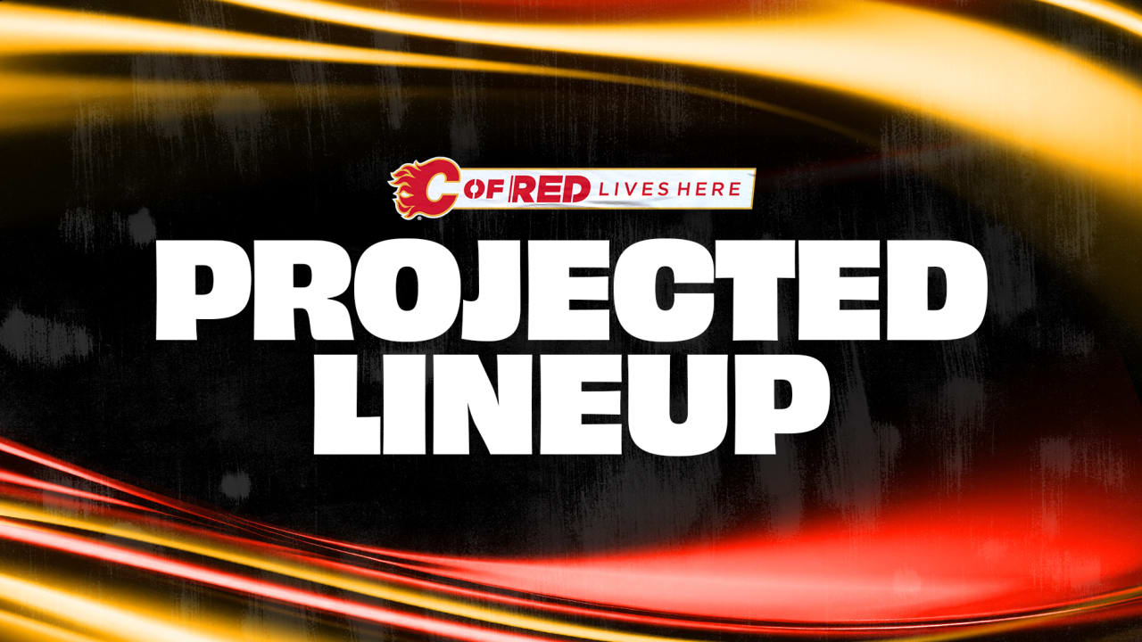 Projected Lineup - Flames vs. Utah HC | Calgary Flames
