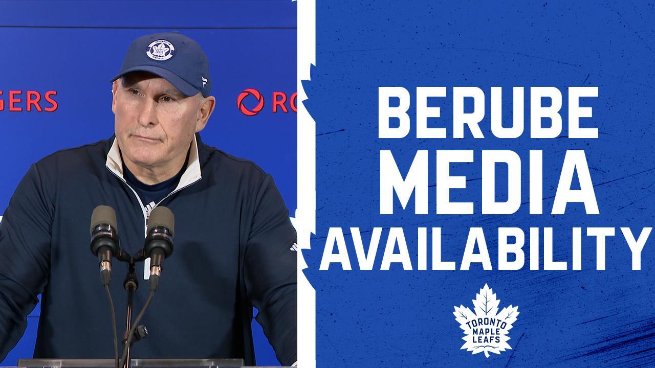 Craig Berube | Pre Game vs New Jersey Devils | December 30, 2025 ...