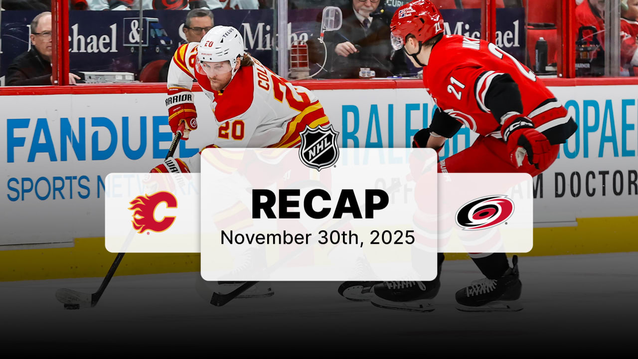 CGY at CAR | Recap | NHL.com