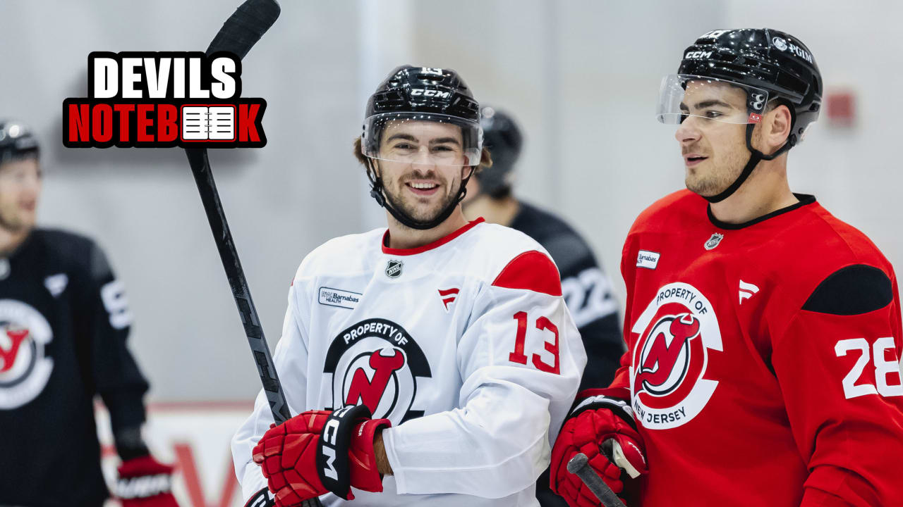 Back to Work | NOTEBOOK | New Jersey Devils