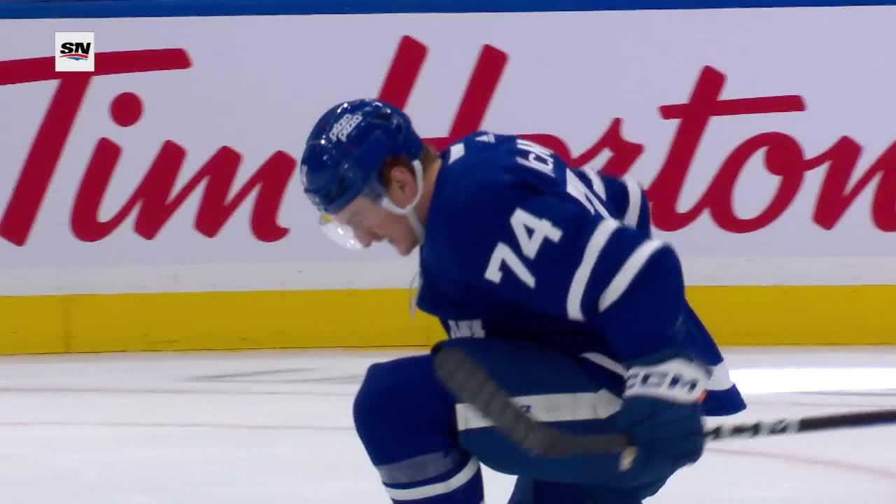 PIT@TOR: McMann scores goal against Tristan Jarry | Toronto Maple Leafs