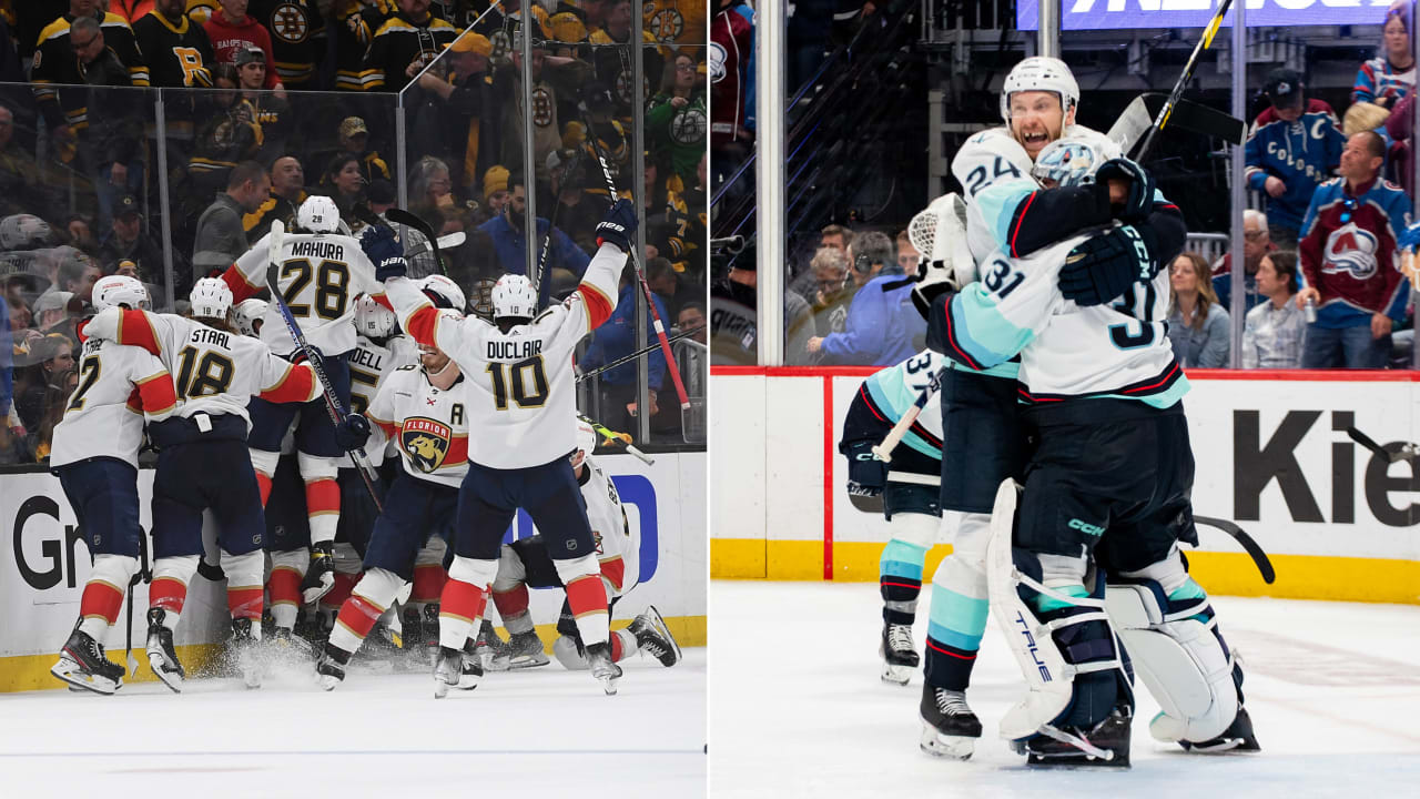 Roundup: Kraken und Panthers triumphieren in Spiel 7 | NHL.com/de