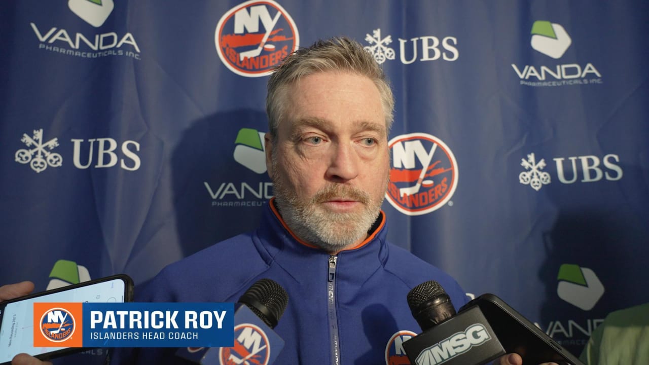 NYI at NYR 11/8: Patrick Roy | New York Islanders