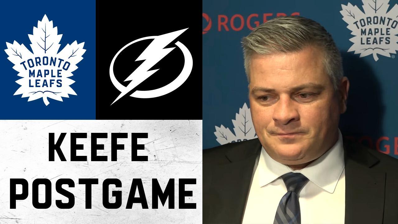 Sheldon Keefe | Post Game | Toronto Maple Leafs