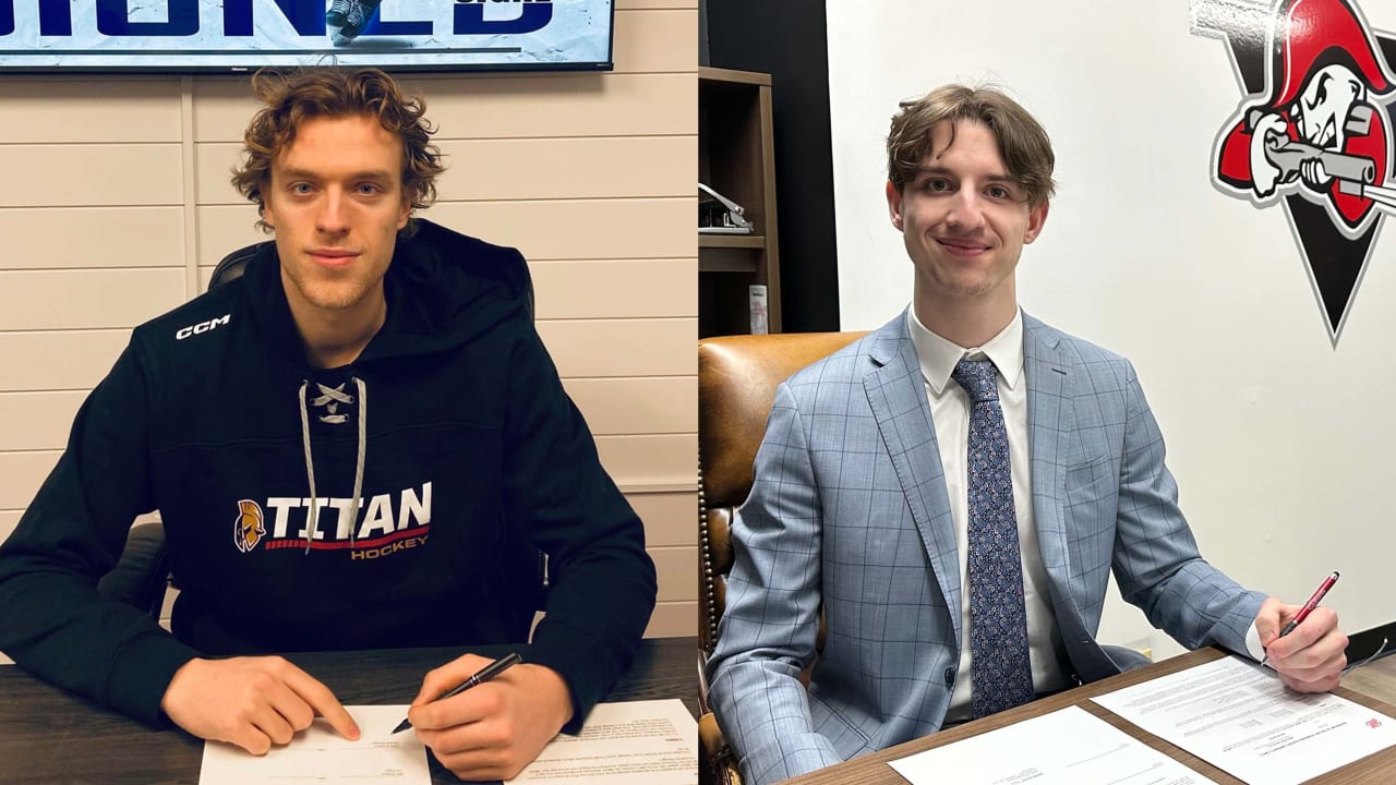 Les Québécois Roelens et Diotte sous contrat dans la LNH | LNH.com