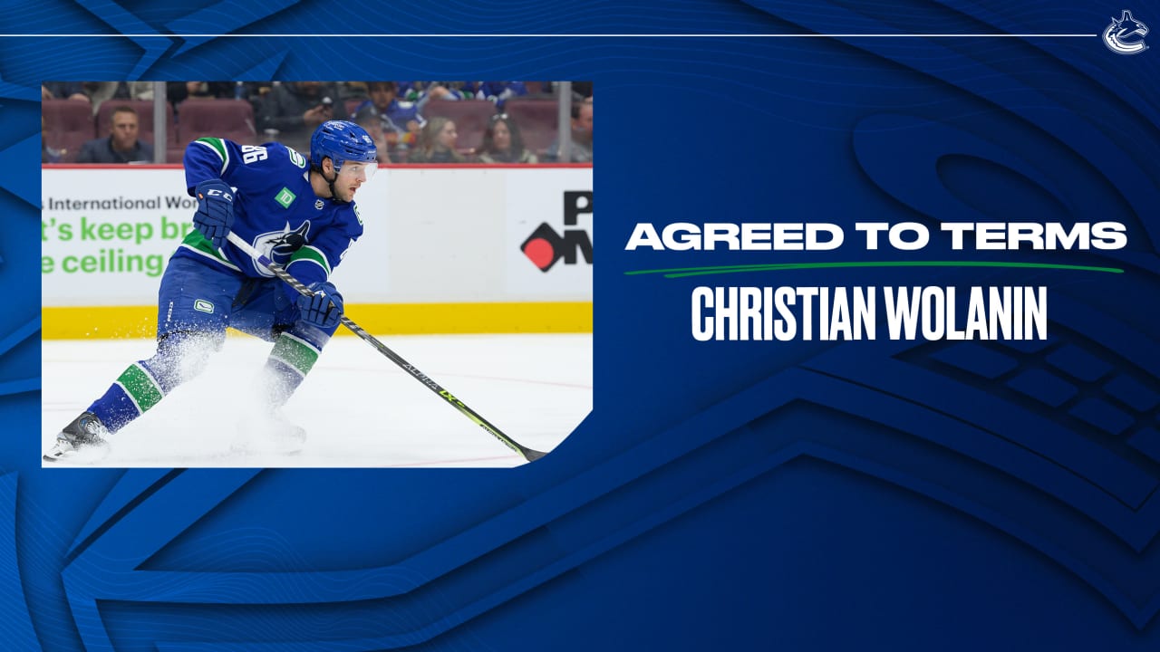 Canucks Defenceman Christian Wolanin Agrees to a Two-Year Extension ...